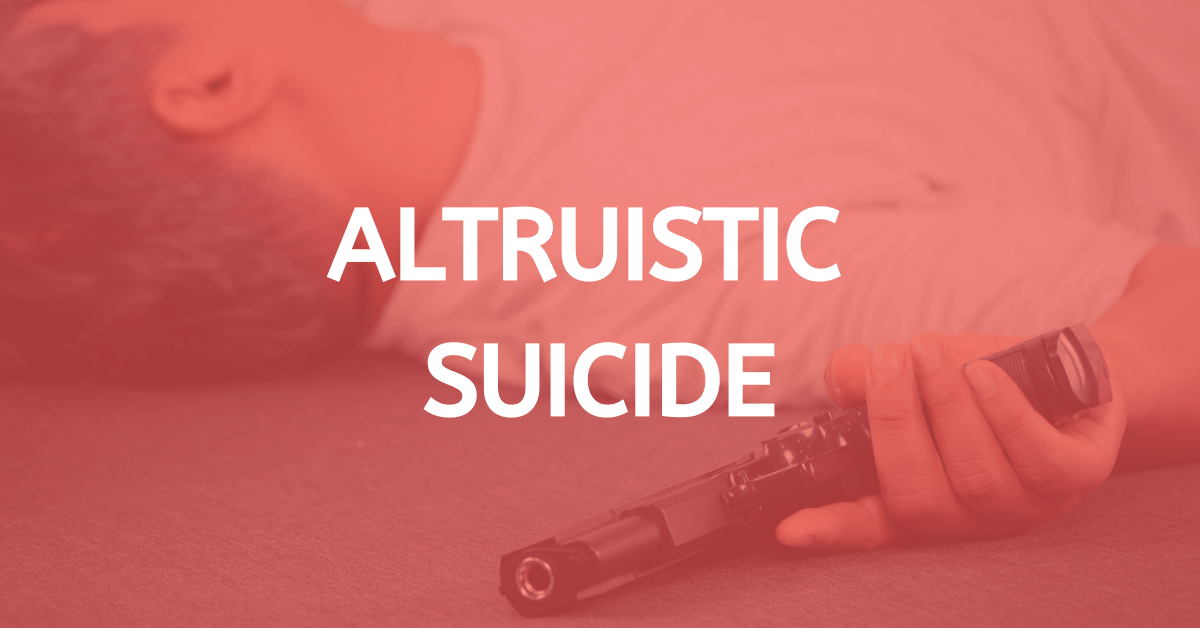 Altruistic Suicide Definition & Explanation | Sociology Plus